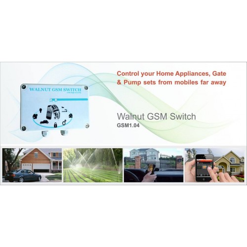 GSM Mobile Control Switches - Walnut Innovations