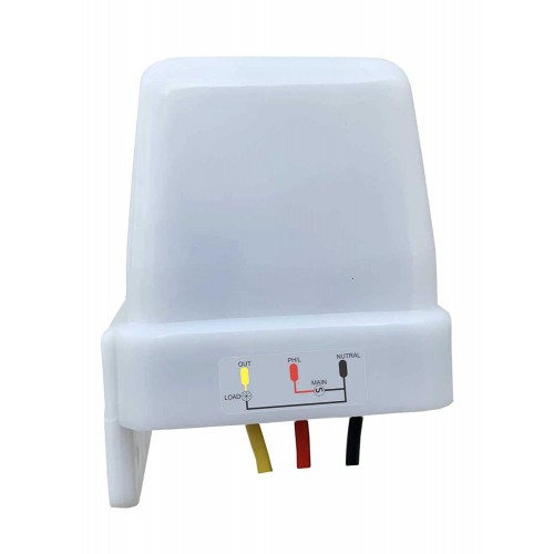 Auto Day/Night On & Off Photocell - Sensor Switch