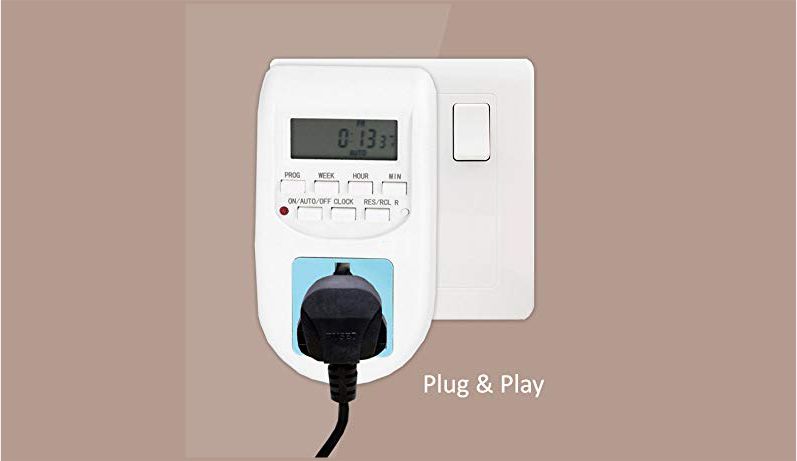 Multipurpose Programmable Timer Switch, Electronic Digital Timer